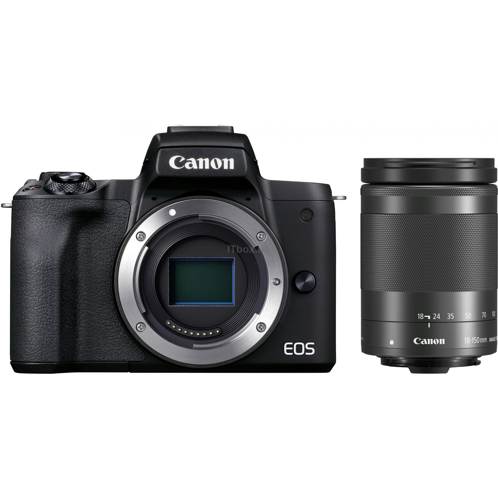 Цифровий фотоапарат Canon EOS M50 Mk2 + 18-150 IS STM Kit Black ...