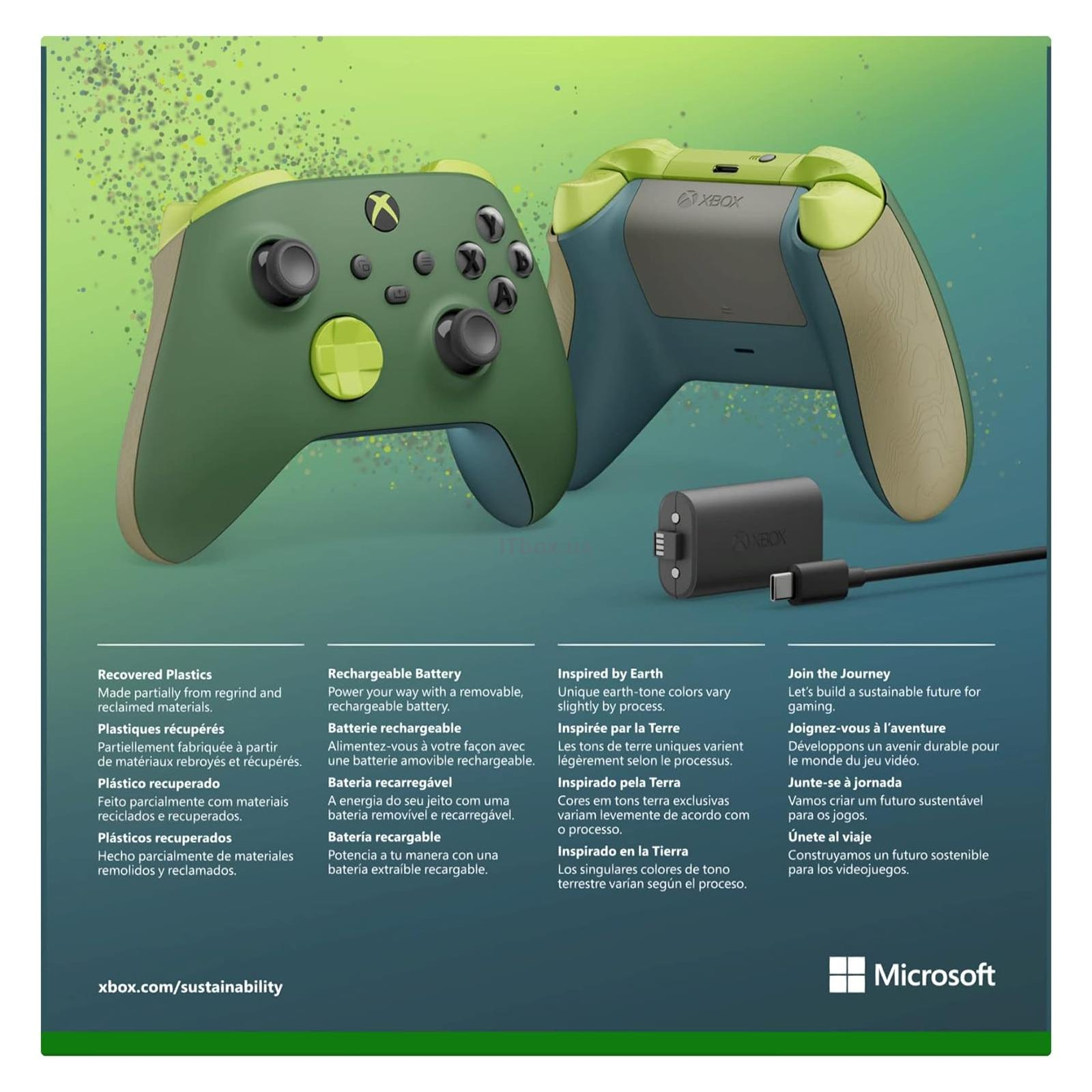 Геймпад Microsoft Xbox Wireless Controller Remix Green Special Edition ...